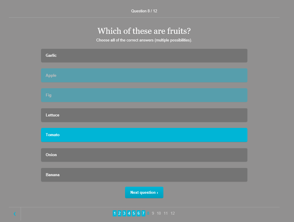 Multiple Choice Test Quiz Maker Onlinequizcreator